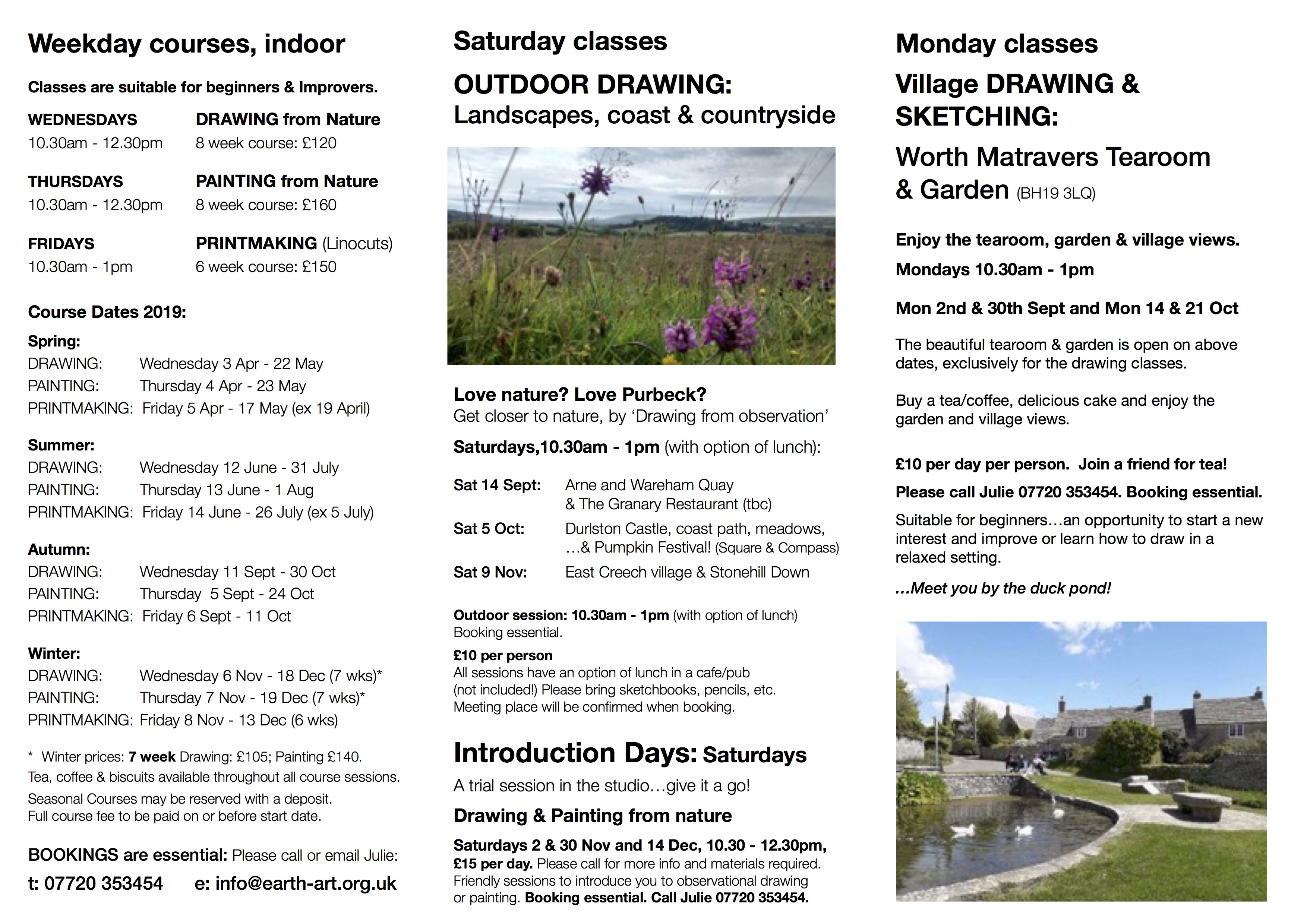 4 dl flyer 2019 one side only pdf - earth-art